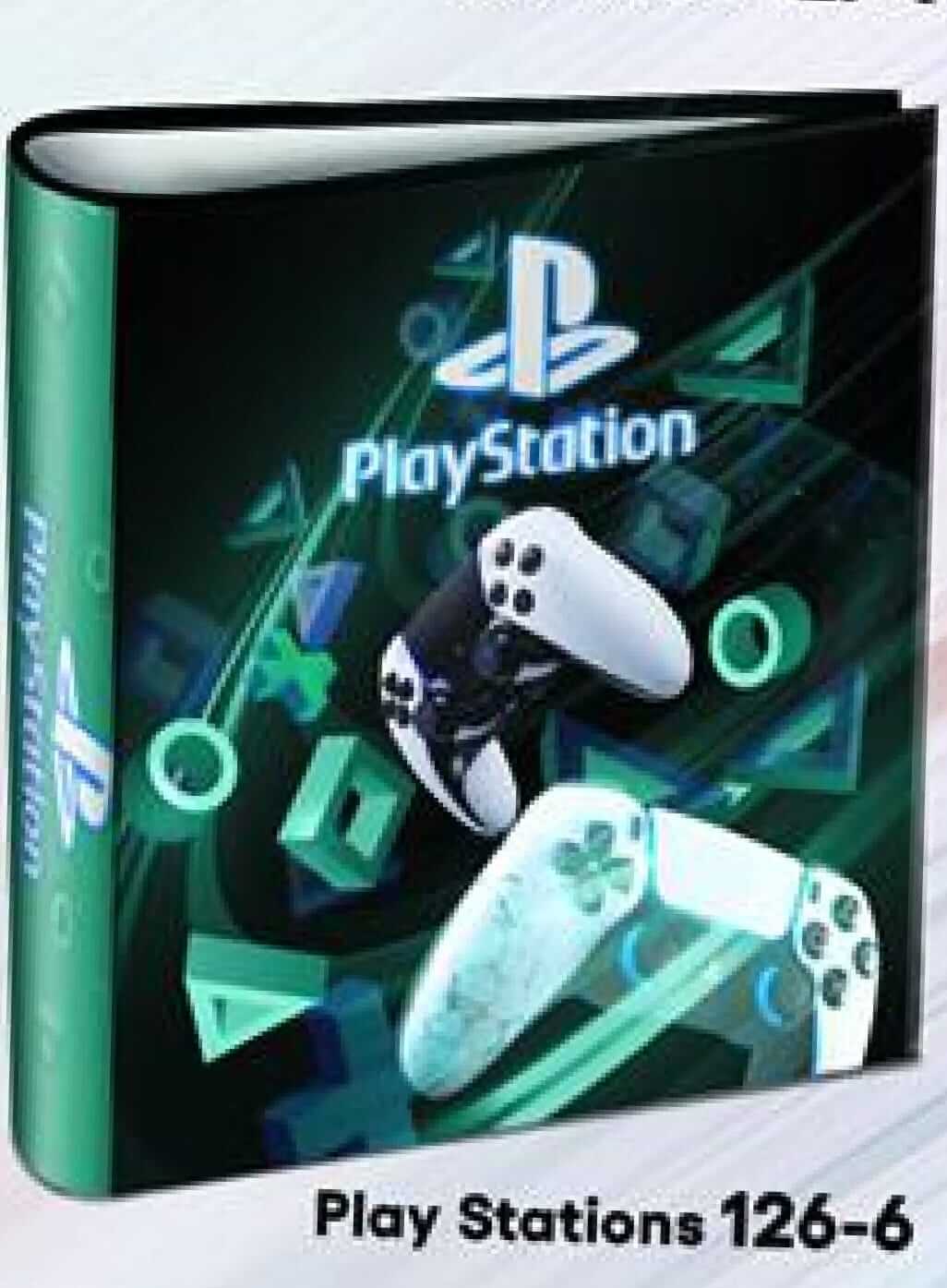 Carpeta 3Ø40Mm Escolar Maucci Playstation Cartoné 126 | Maucci